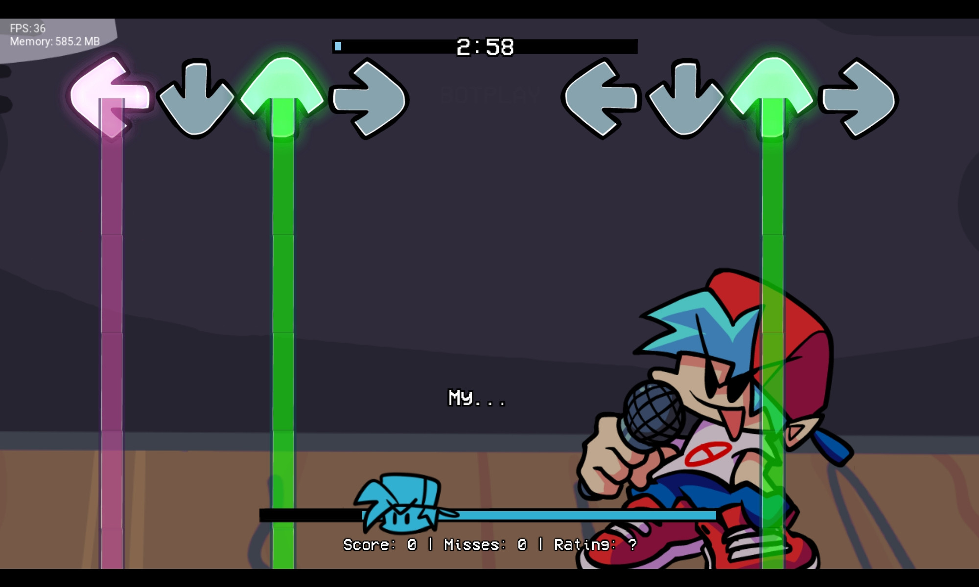 Boyfriend Sings World's Smallest Violin v4 Mod for Friday Night Funkin ...