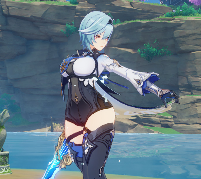 Hazeker - Bottom Heavy Eula [Genshin Impact] [Mods]