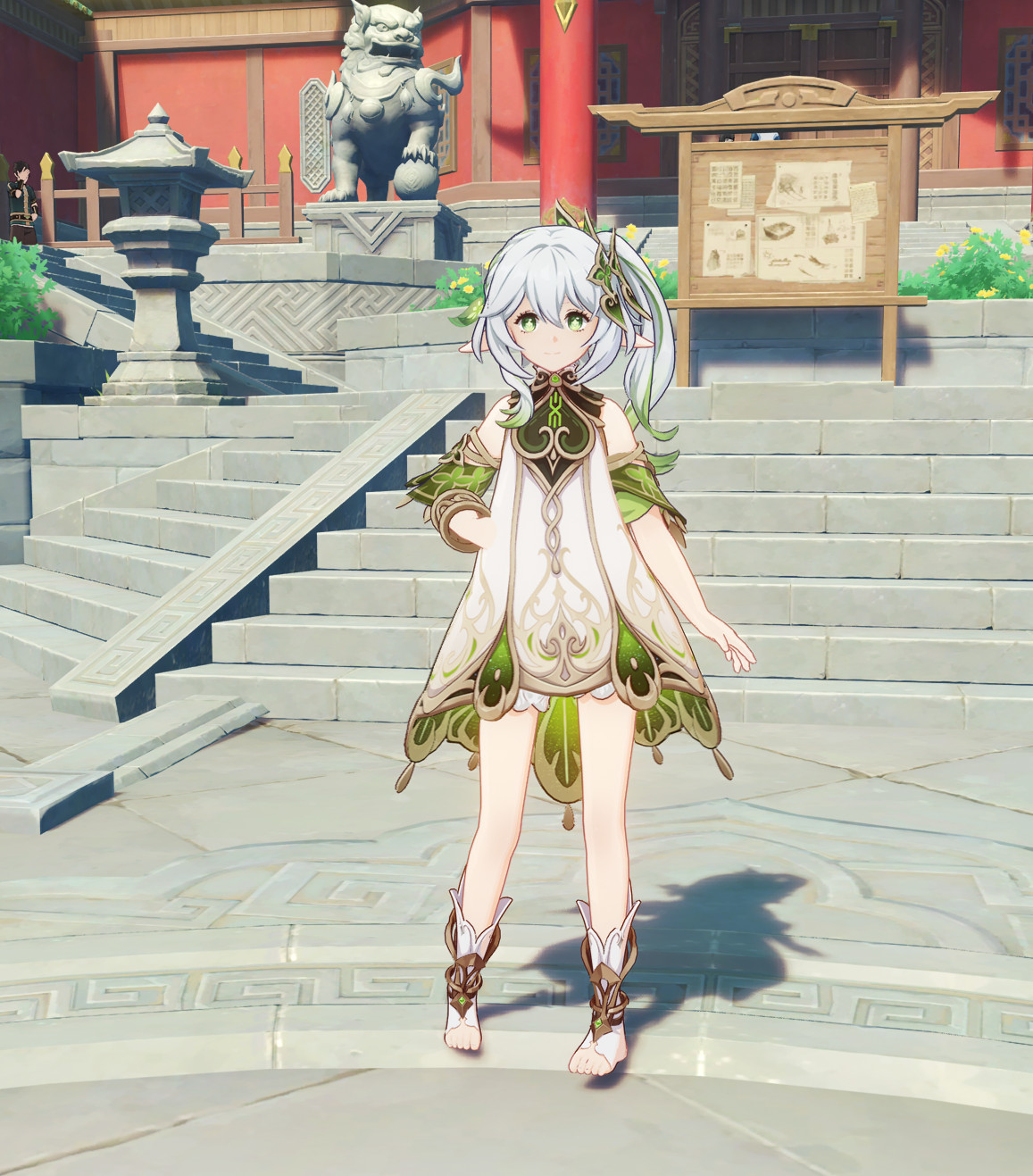 Teen-Sized Nahida over Xiangling Mod for Genshin Impact | GI Mods