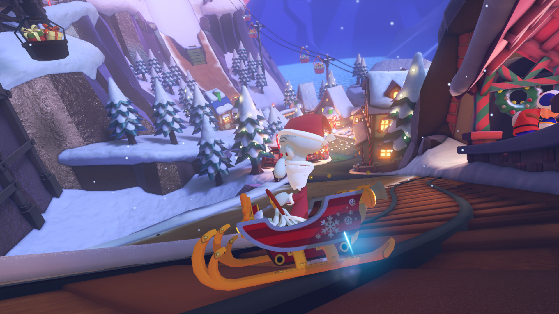 Squidward (Santa) coming to Mario Kart Mod for Mario Kart 8 Deluxe ...