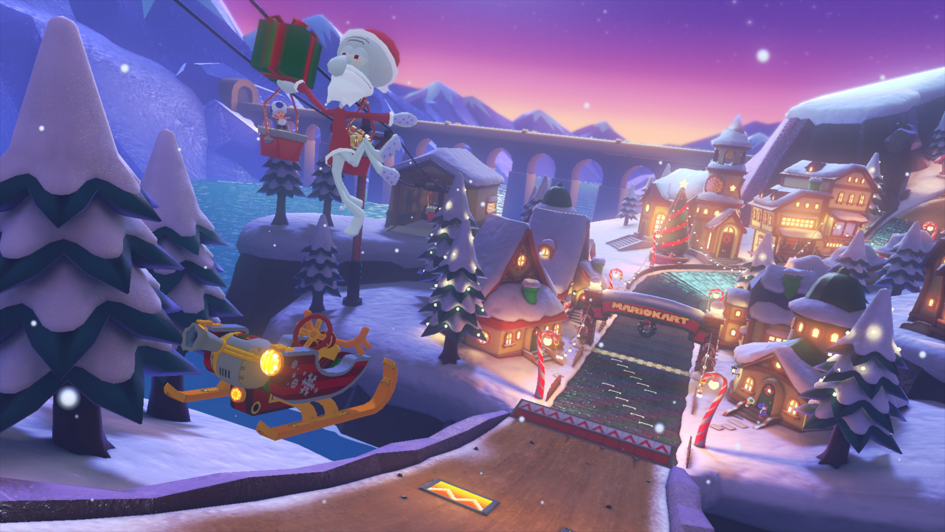 Squidward (Santa) coming to Mario Kart Mod for Mario Kart 8 Deluxe ...
