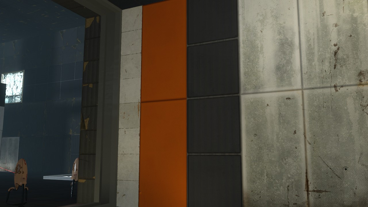 Orange Tiles Mod for Portal 2 | P2 Mods