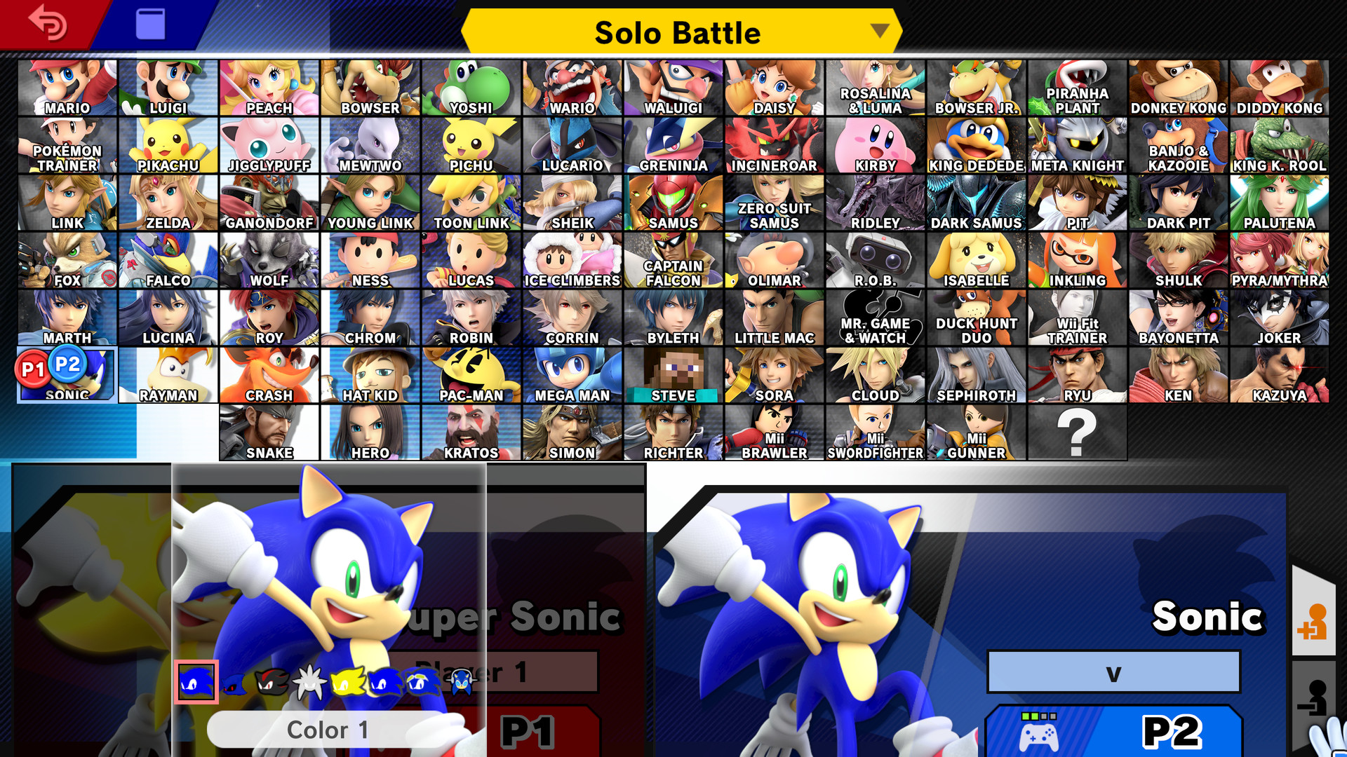 Heroes Sonic (+ Super Sonic) Mod for Super Smash Bros. Ultimate | SSBU Mods