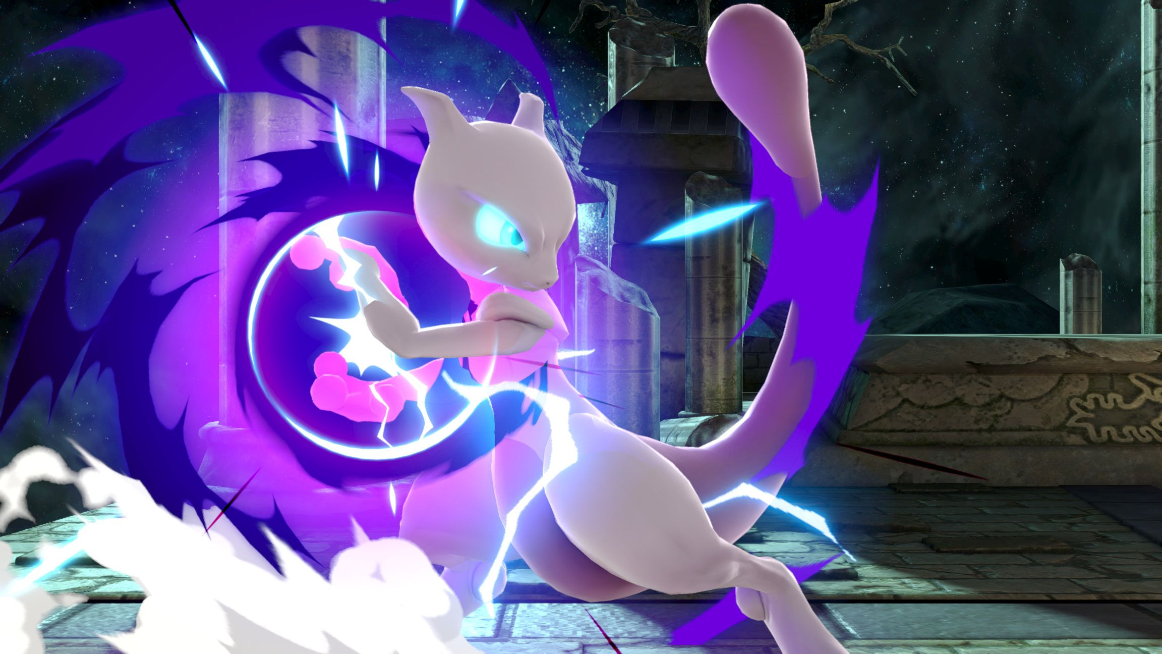 Mewtwo's Glowing Eyes Mod for Super Smash Bros. Ultimate | SSBU Mods