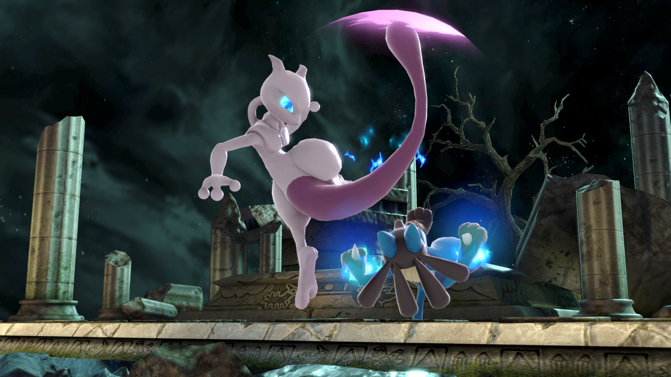Mewtwo's Glowing Eyes Mod for Super Smash Bros. Ultimate | SSBU Mods
