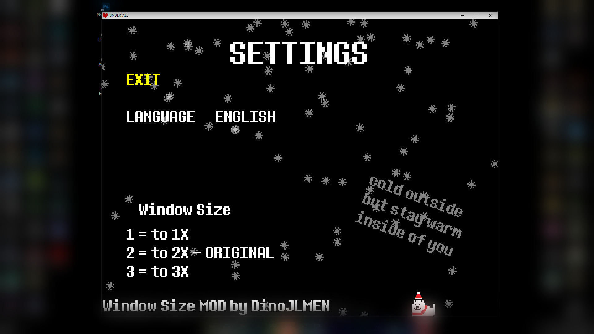 Custom Window Size Mod for UNDERTALE | UNDERTALE Mods