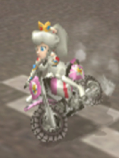 Princess Peach Mario Kart Motorcycle