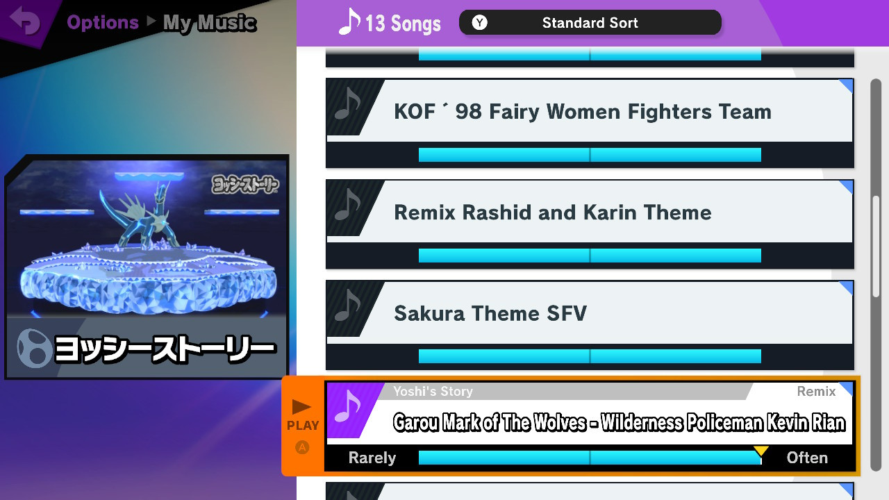Song Pack for Competitive Stages WIFI SAFE Mod for Super Smash Bros ...