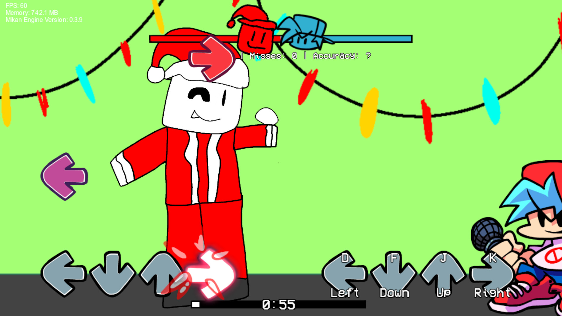 guest christmas demo Mod for Friday Night Funkin' | FNF Mods