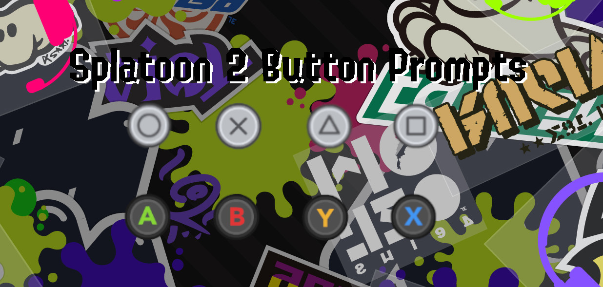 Splatoon 2 Playstation/Xbox prompts [Splatoon 2] [Mods]
