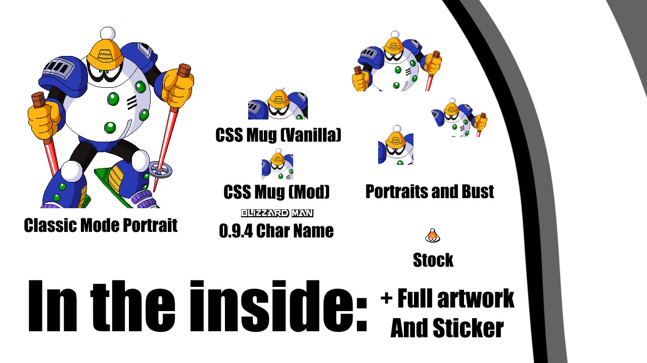 GFX Pass 4: Blizzard Man Mod for Super Smash Bros. Crusade | SSBC Mods