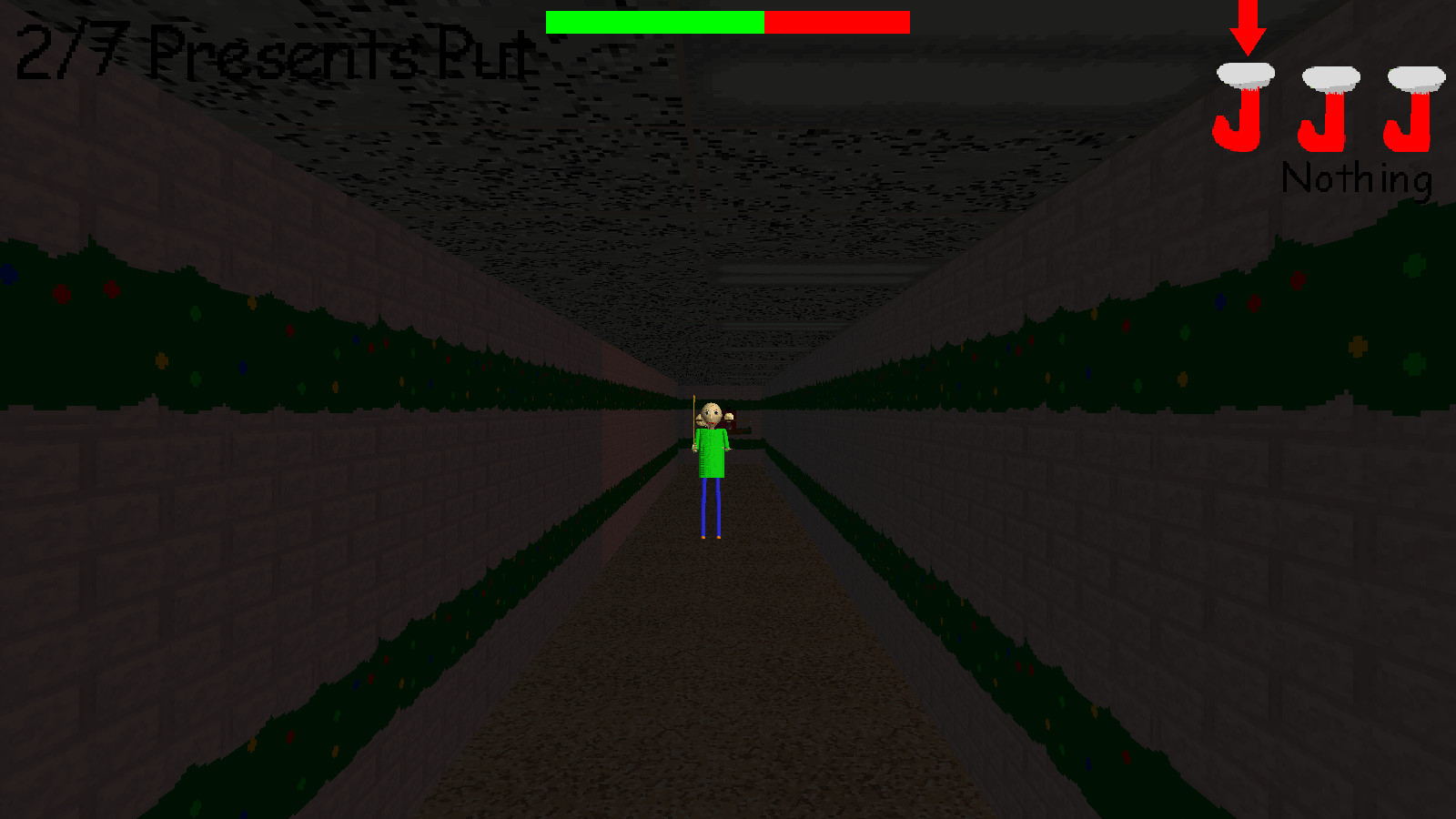 The Christmas Break-In Mod for Baldi's Basics | Baldi Mods