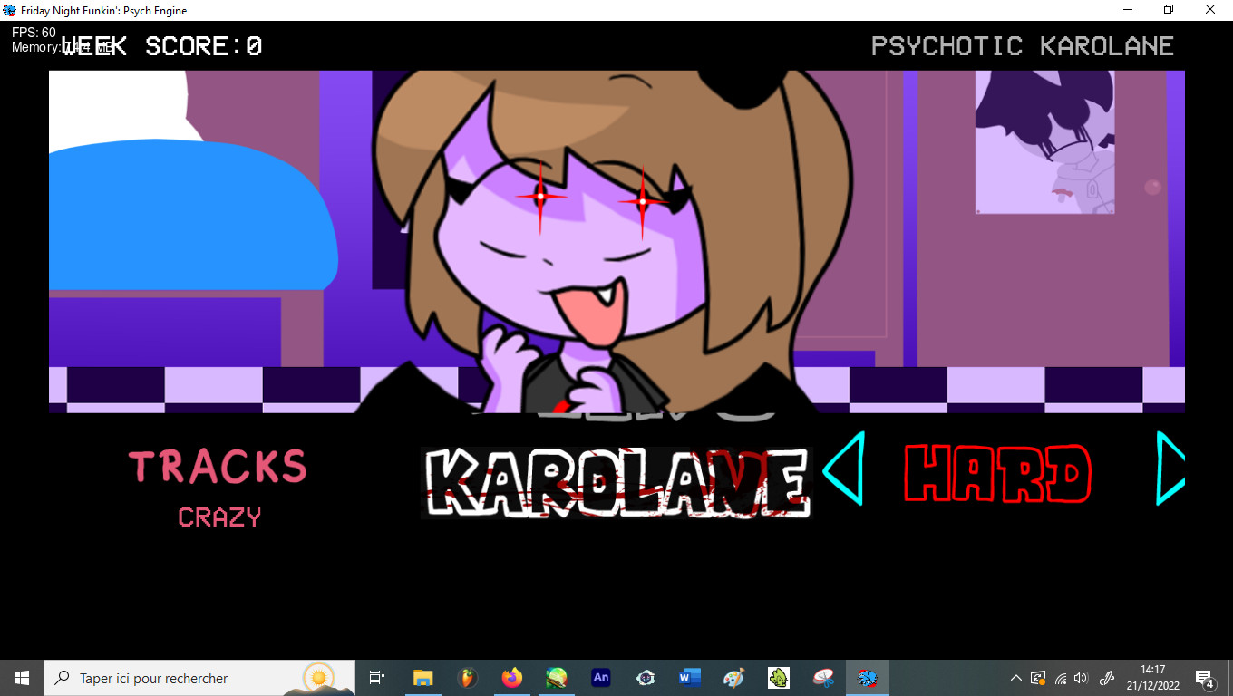 VS Psychotic Karolane [Friday Night Funkin'] [Mods]