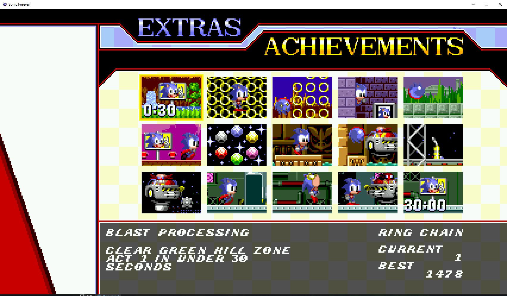 100% Save File for Sonic 1 Forever Mod for Sonic the Hedgehog Forever ...