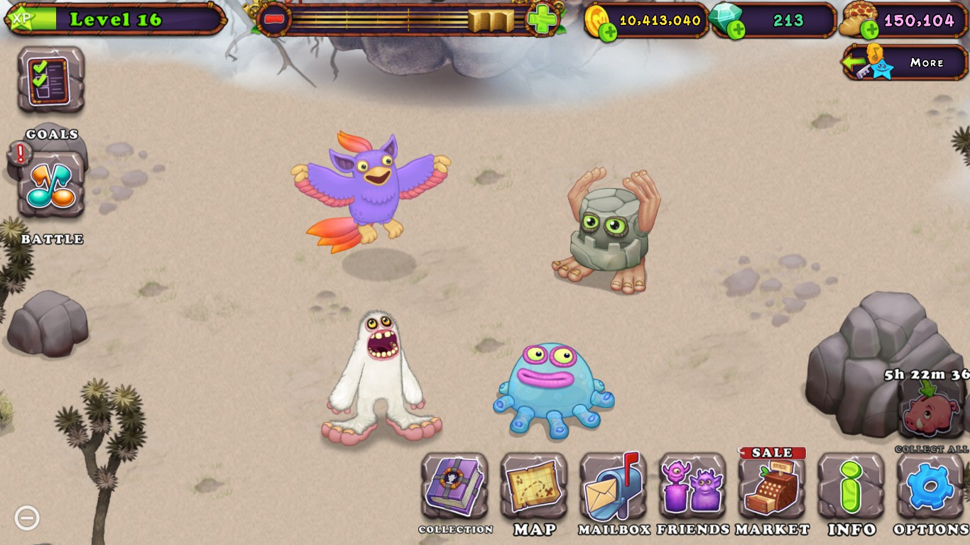 Local Time Warper in Hud Mod for My Singing Monsters | MSM Mods