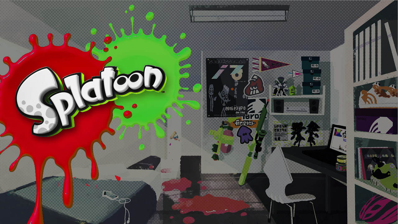 Naugthy vs Nice custom Startup screens [Splatoon] [Mods]