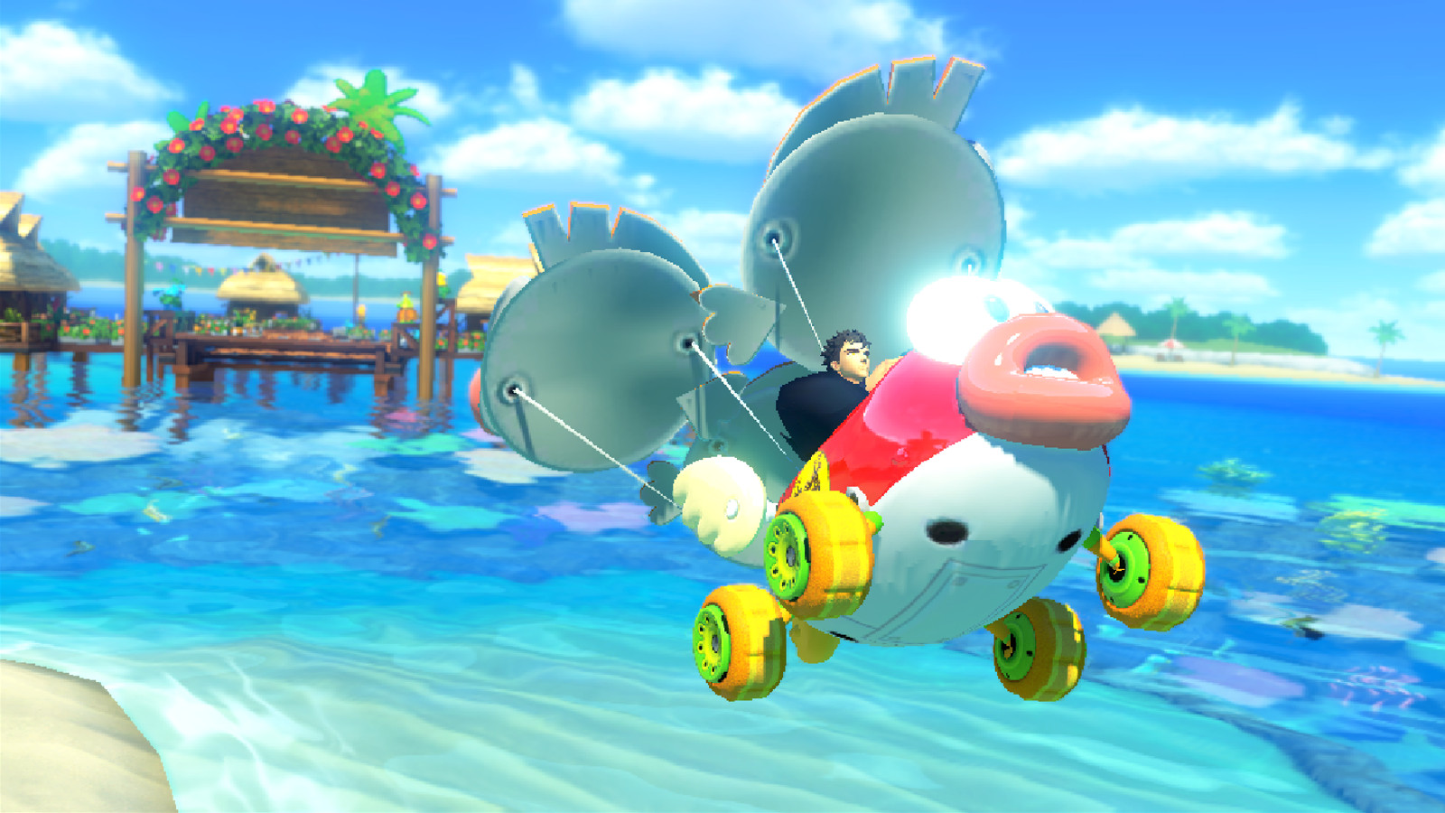 Cheep Charger Pack and Glider V2(Tour Port) Mod for Mario Kart 8 Deluxe ...
