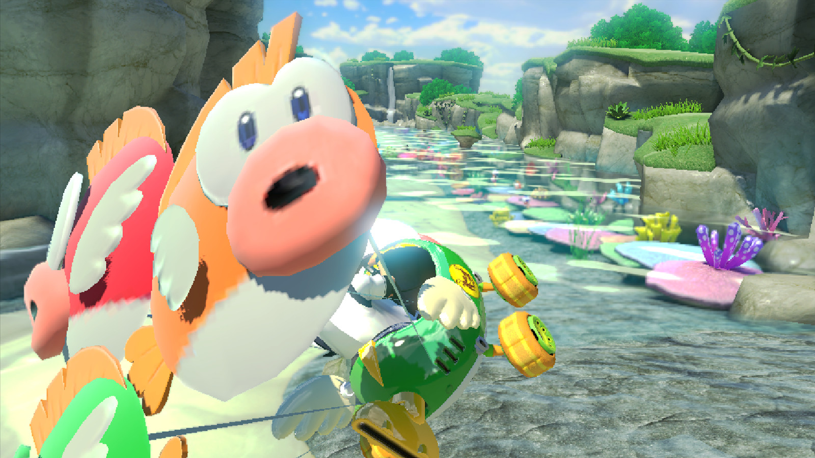 Cheep Charger Pack and Glider V2(Tour Port) Mod for Mario Kart 8 Deluxe ...