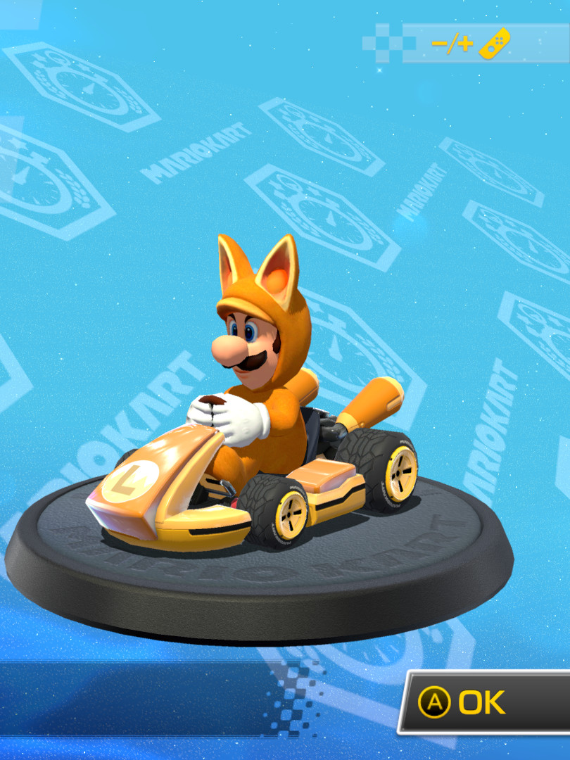 Kitsune Luigi (Port) Mod for Mario Kart 8 Deluxe | MK8D Mods