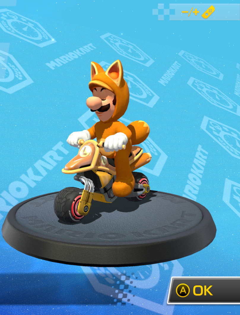 Kitsune Luigi (Port) Mod for Mario Kart 8 Deluxe | MK8D Mods