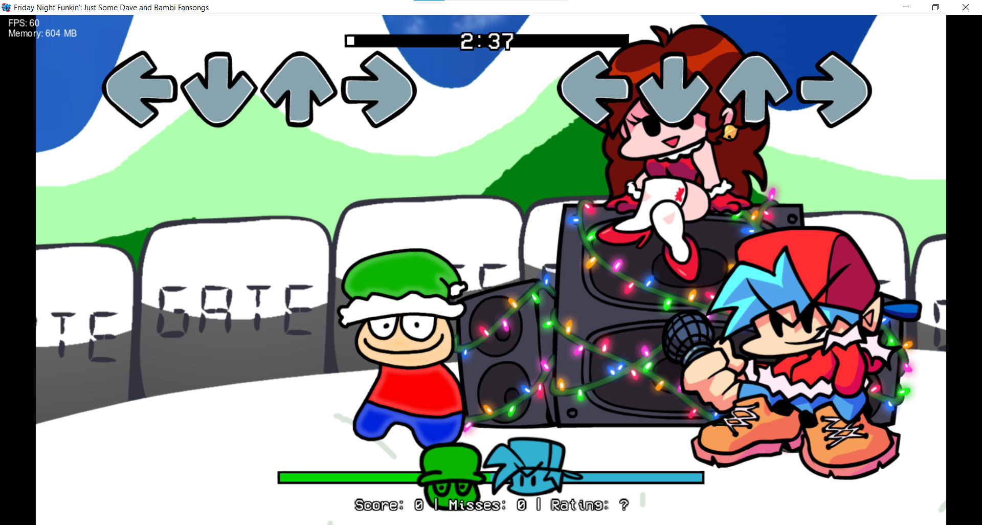 FNF: Dave and Bambi JSDNBFS Mod for Friday Night Funkin' | FNF Mods