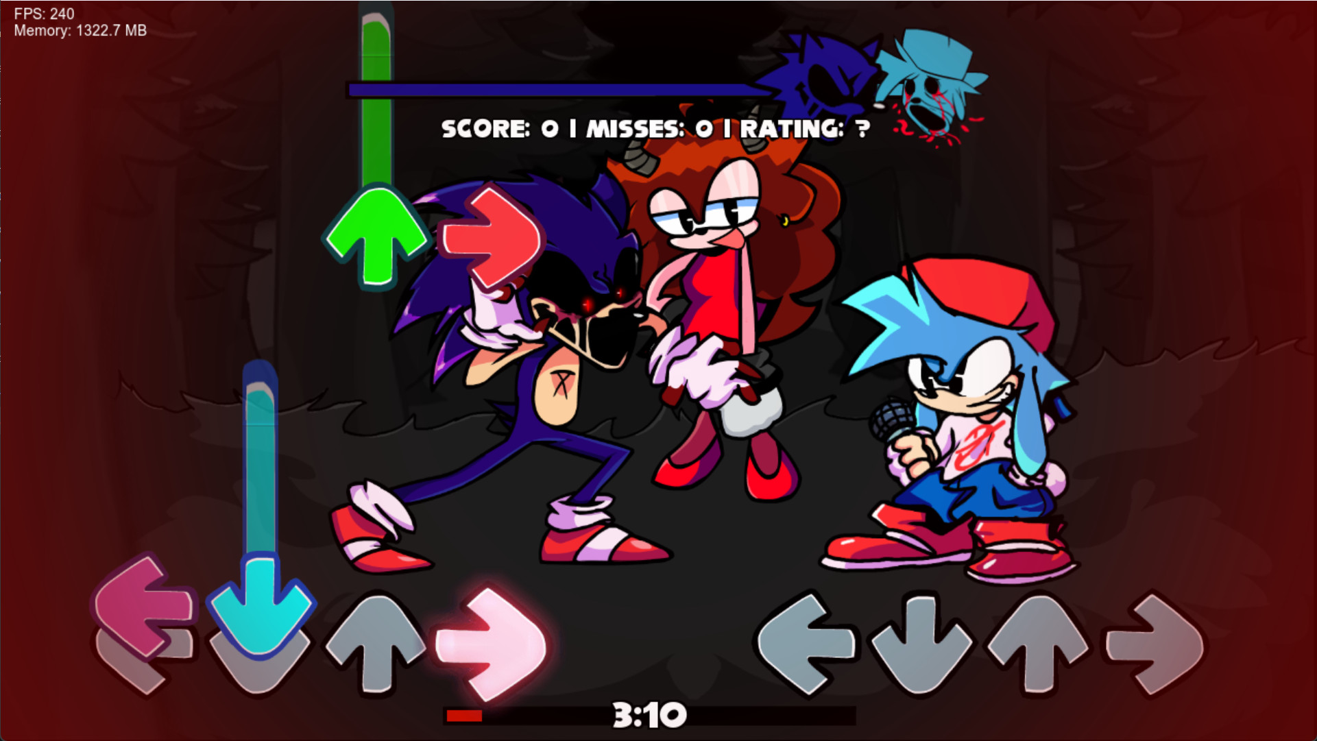 Vs. Sonic.exe Encore Rebooted Mod for Friday Night Funkin' | FNF Mods