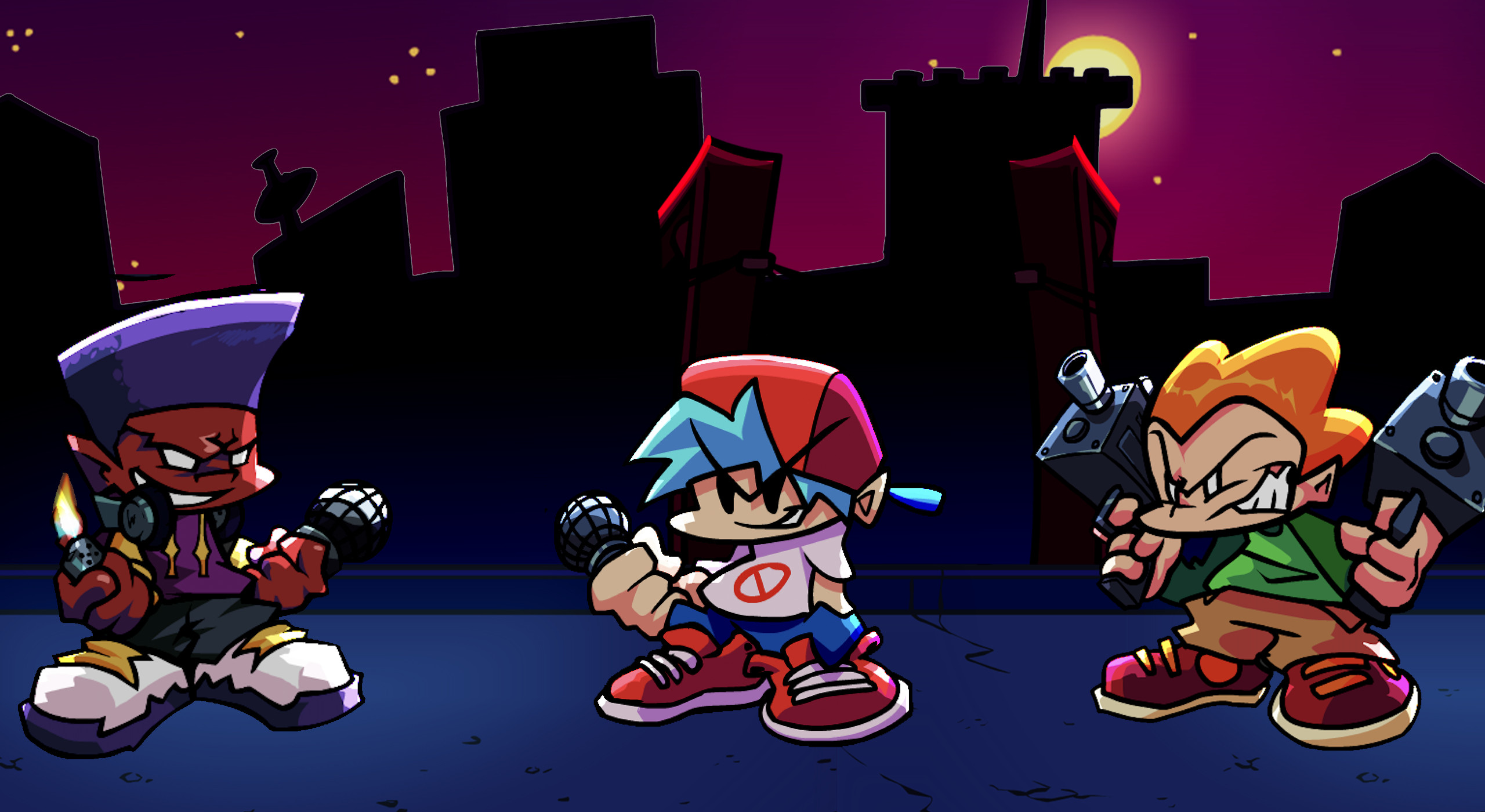 Prey Good Future but Bf, Darnell and Pico sing it Mod for Friday Night ...