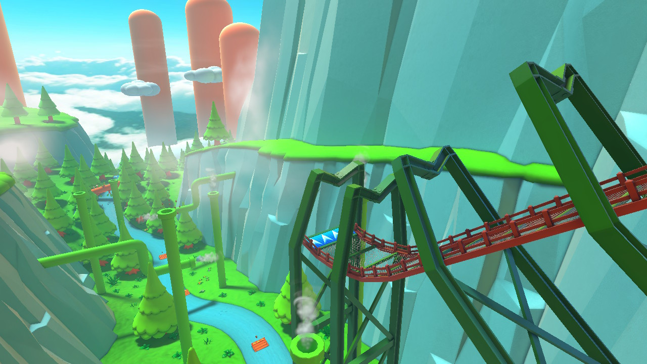 Hill Top Zone (Alpine Pass recolour) Mod for Mario Kart 8 Deluxe | MK8D ...