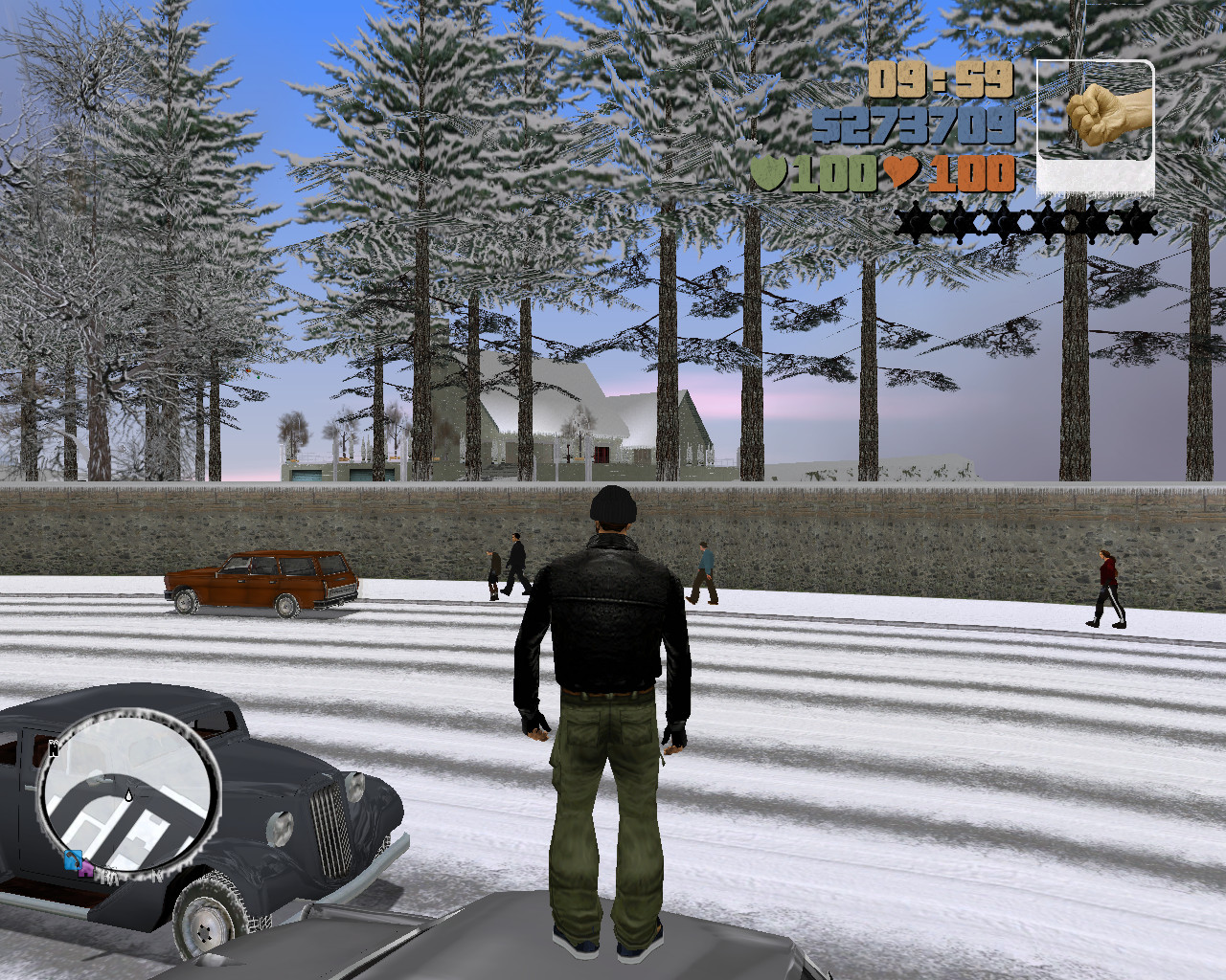 GTA 3 Snow City mod! Mod for Grand Theft Auto III | GTA3 Mods