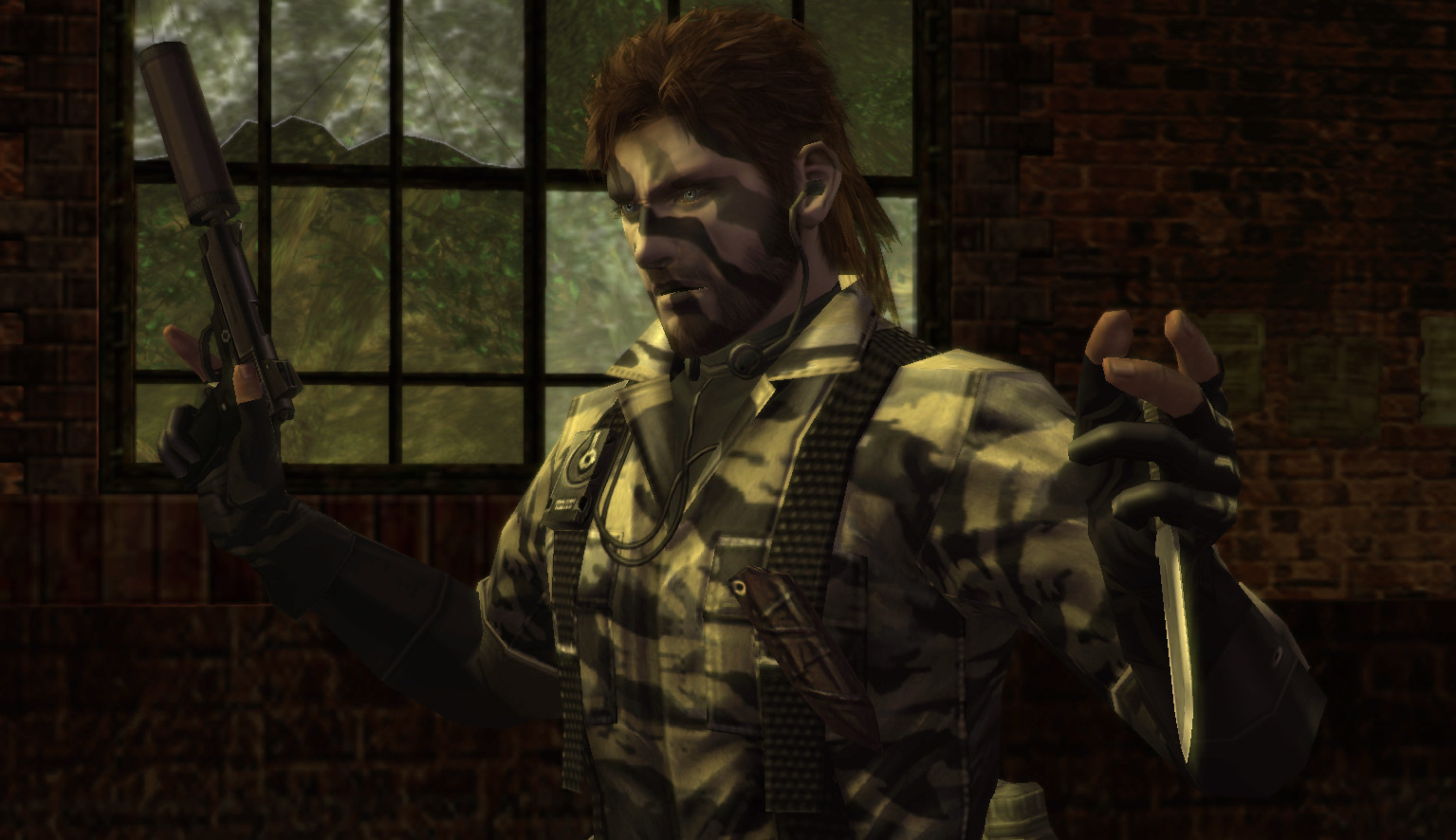 Metal Gear Solid Snake Face