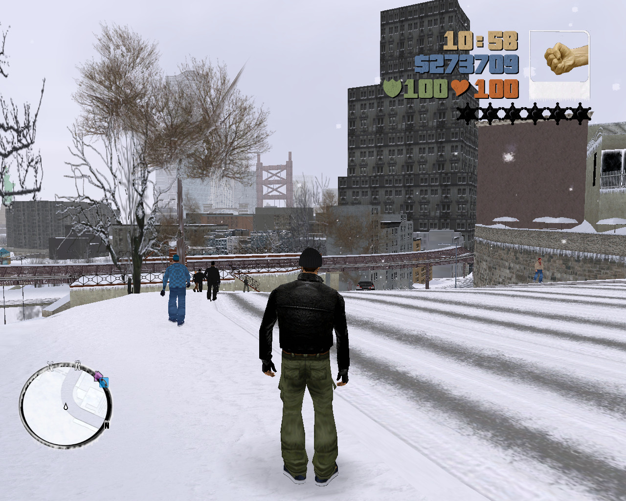 GTA 3 Snow City mod! Mod for Grand Theft Auto III | GTA3 Mods