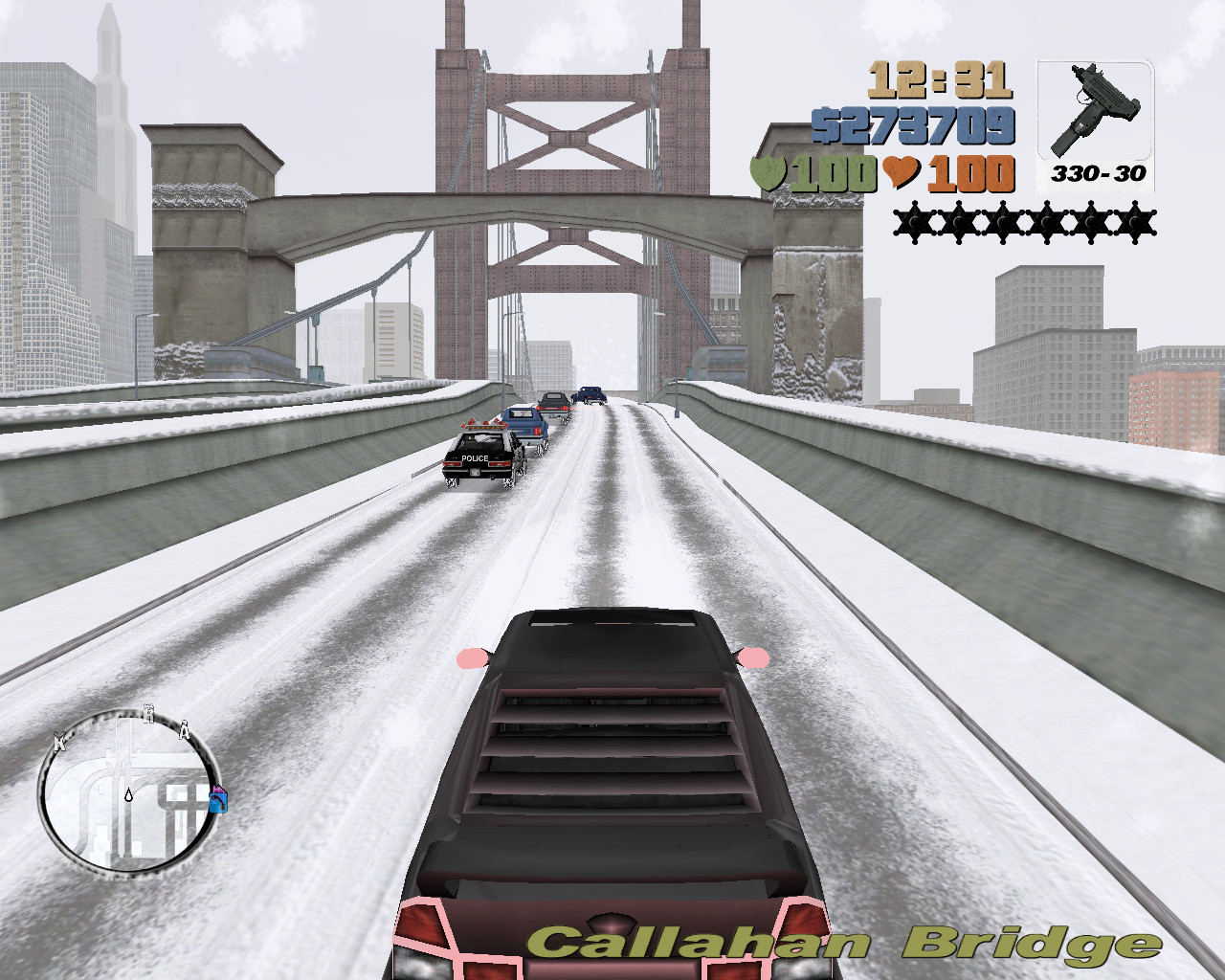 GTA 3 Snow City mod! Mod for Grand Theft Auto III | GTA3 Mods