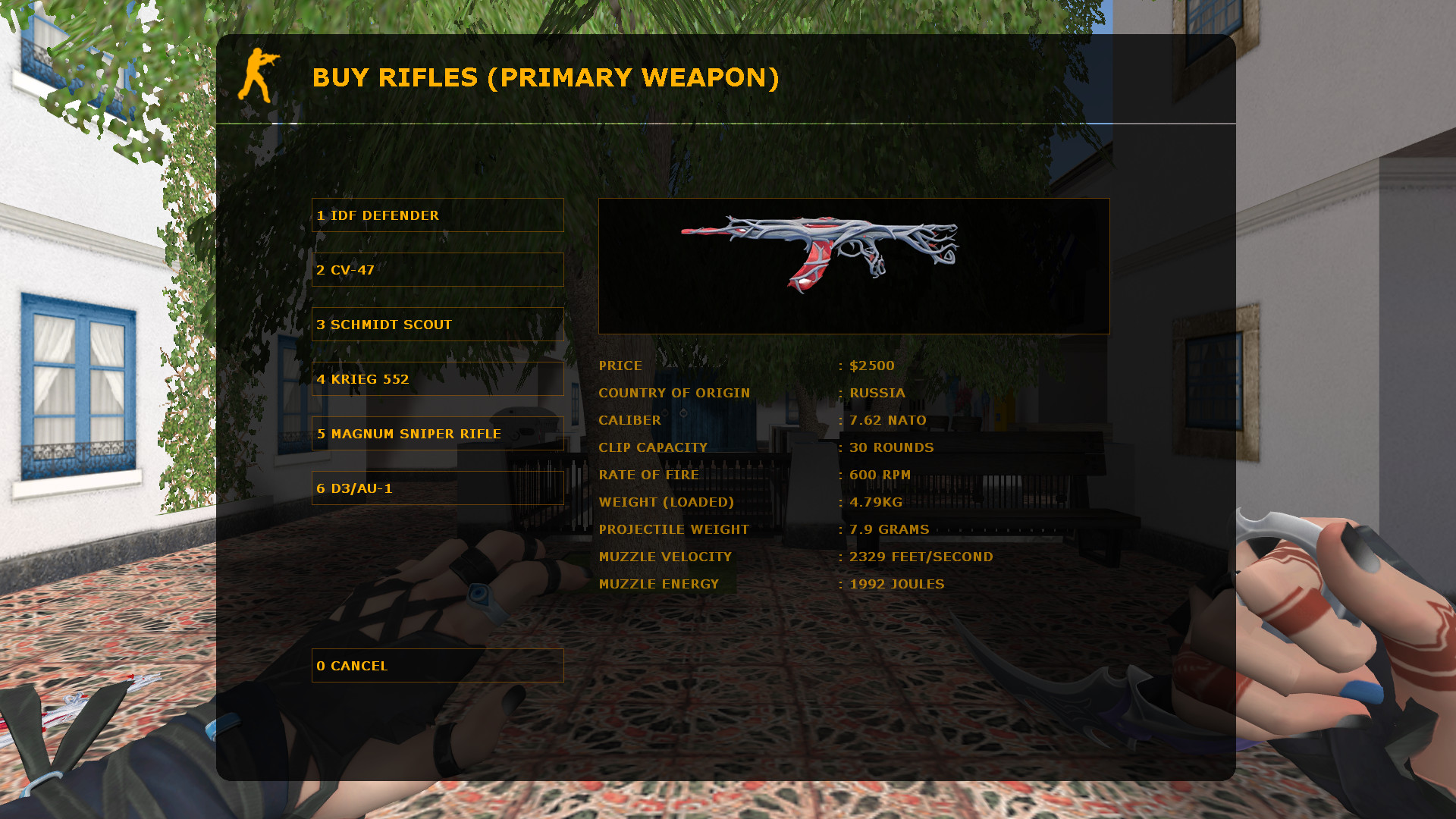 Valorant Gaia's Vengeance Vandal Mod for Counter-Strike 1.6 | CS1.6 Mods