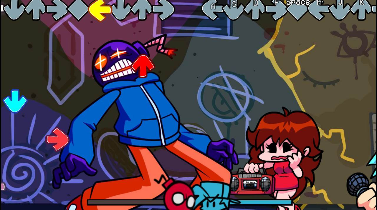 Whitty Definitive Edition EXTRA KEYS RECHART [Friday Night Funkin'] [Mods]