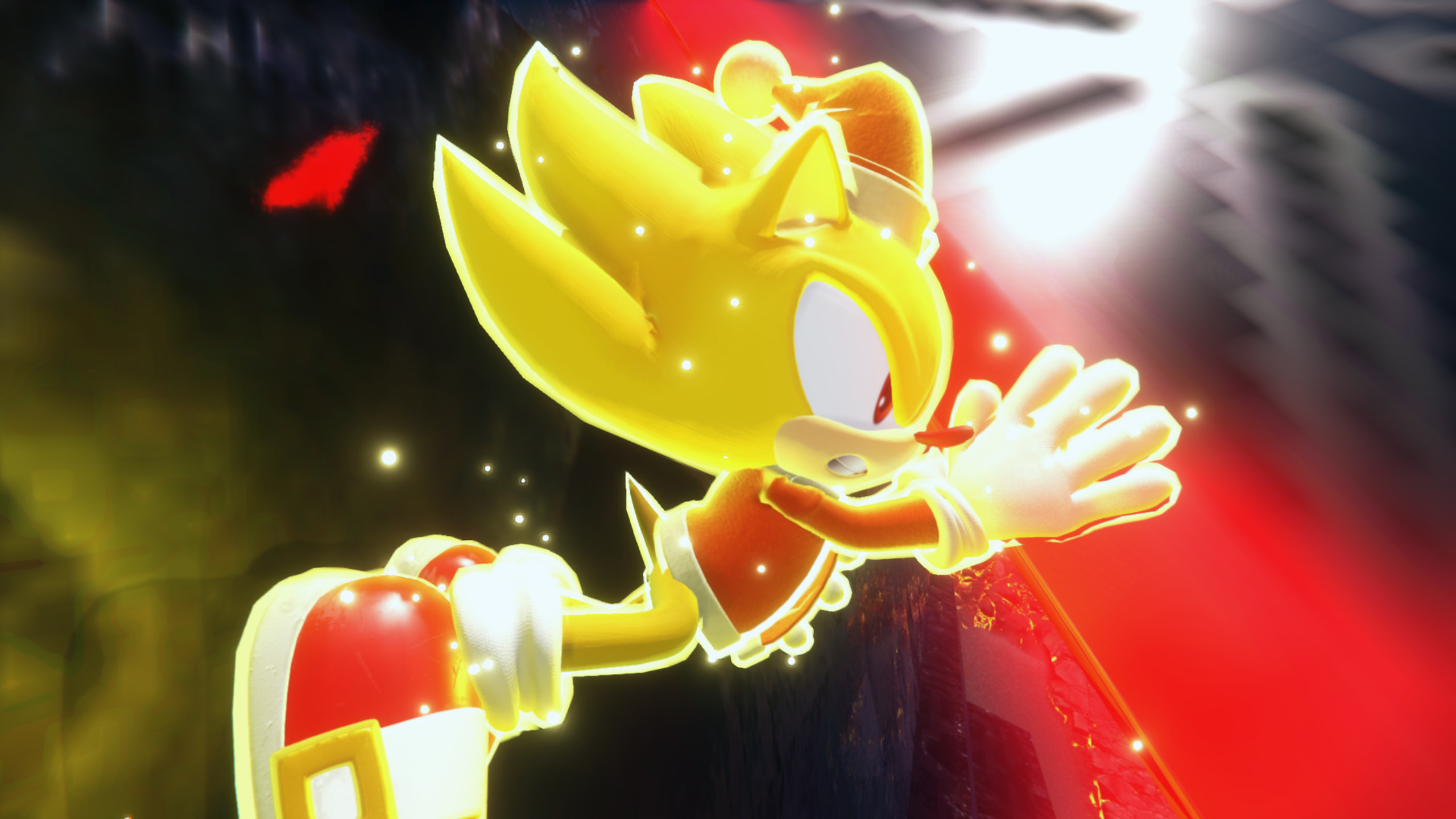 Holiday Cheer Suit for Super Sonic Mod for Sonic Frontiers | Frontiers Mods
