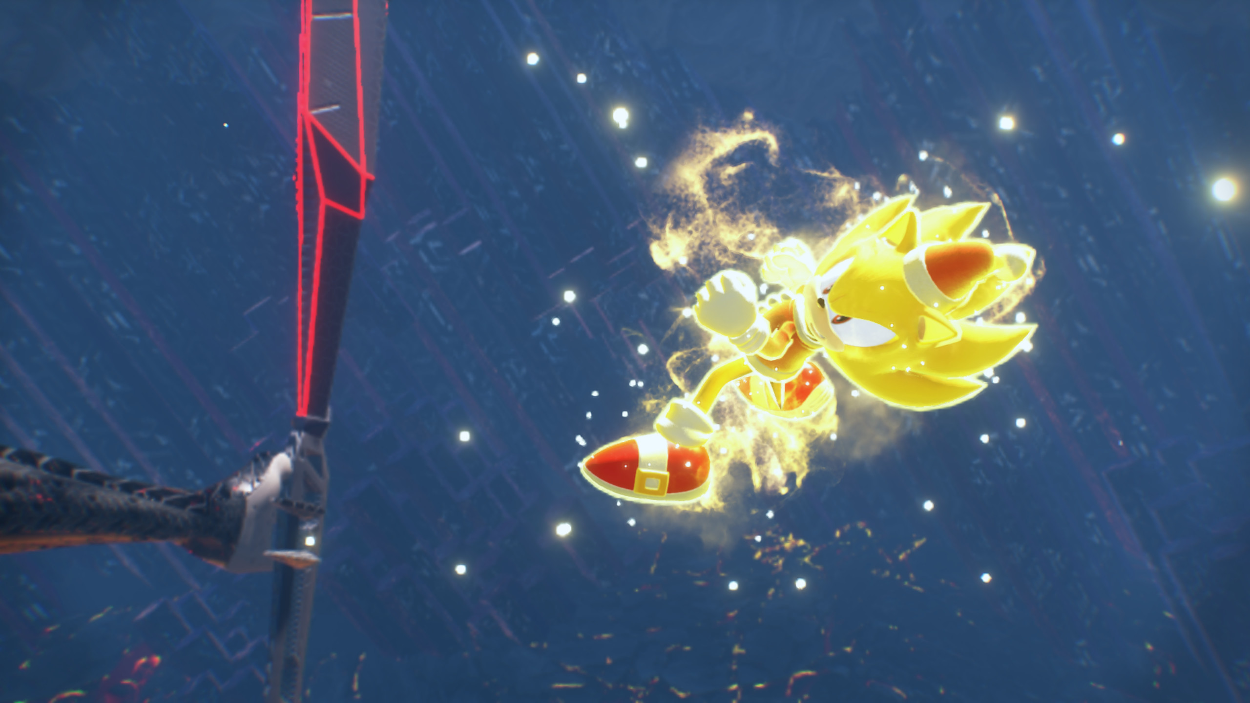 Holiday Cheer Suit for Super Sonic Mod for Sonic Frontiers | Frontiers Mods