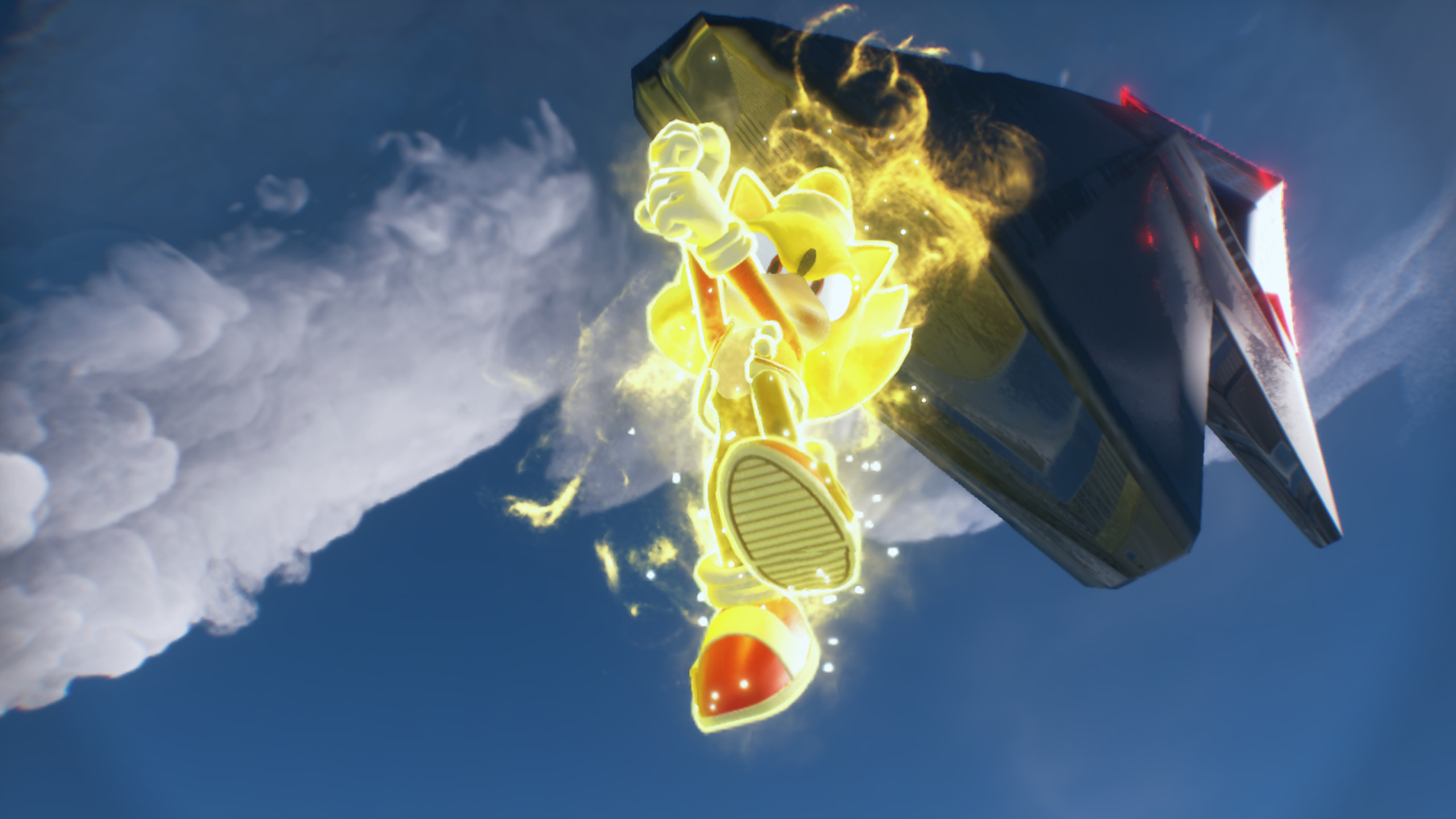 Holiday Cheer Suit for Super Sonic Mod for Sonic Frontiers | Frontiers Mods