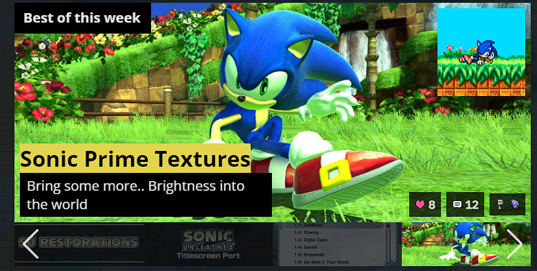 Sonic Prime Textures Mod for Sonic Generations (2011) | Gens Mods