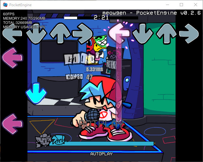 Pocket Engine DE 0.2.6 Mod for Friday Night Funkin' | FNF Mods