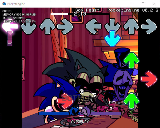 Pocket Engine DE 0.2.6 Mod for Friday Night Funkin' | FNF Mods