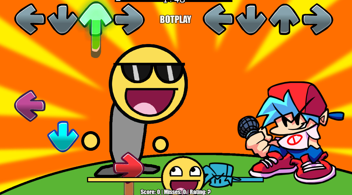 Vs. Awesome Face [Meme Funkin' Jam Winner] Mod for Friday Night Funkin ...