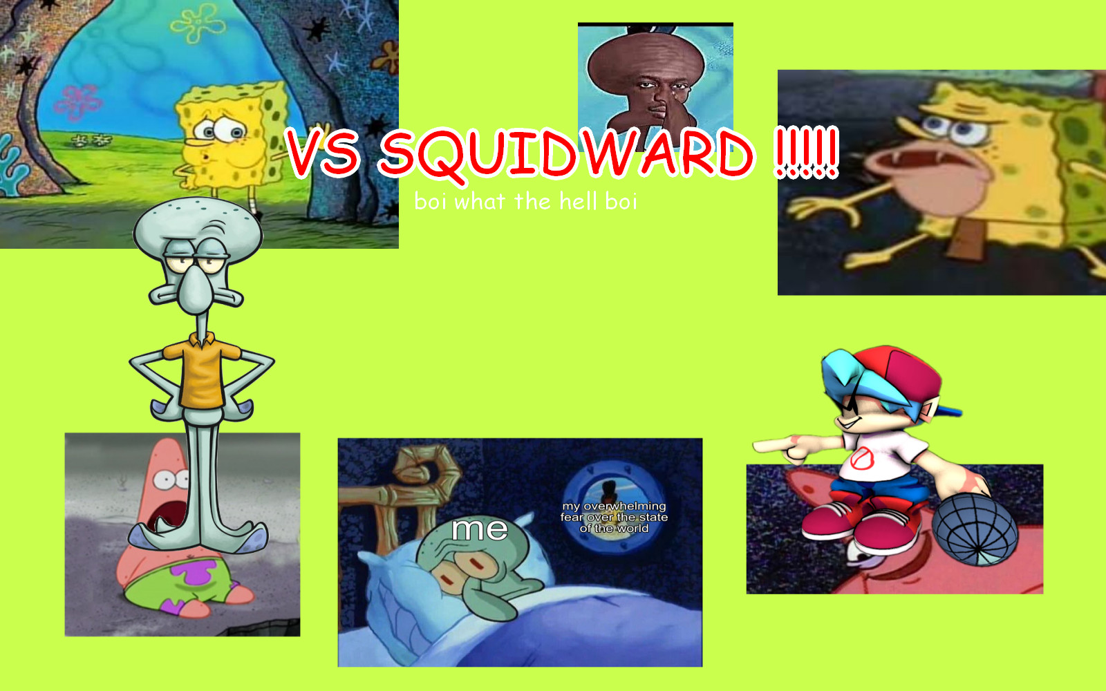 FNF VS squidward Mod for Friday Night Funkin' | FNF Mods
