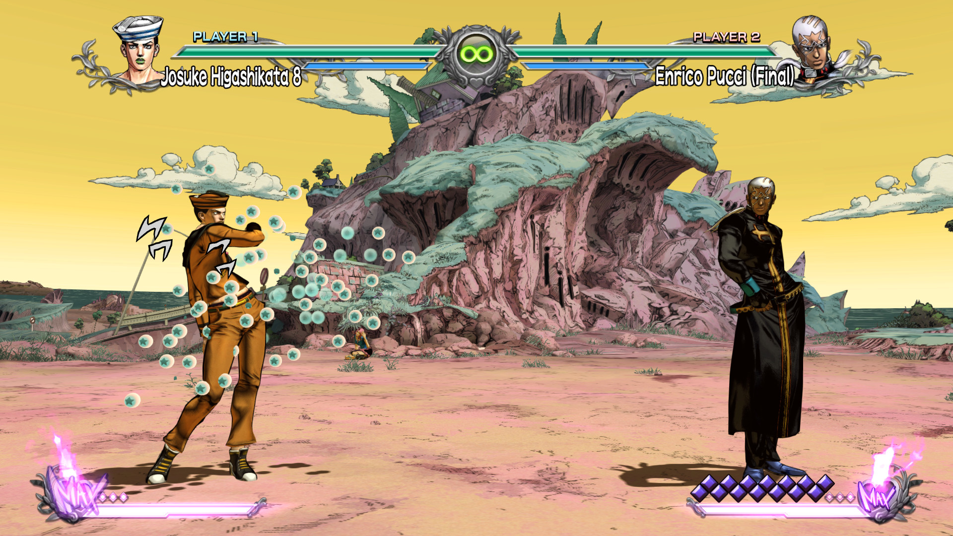 BLUE BUBBLES JOSUKE PART 8 FROM MANGA Mod for JoJo's Bizarre Adventure ...