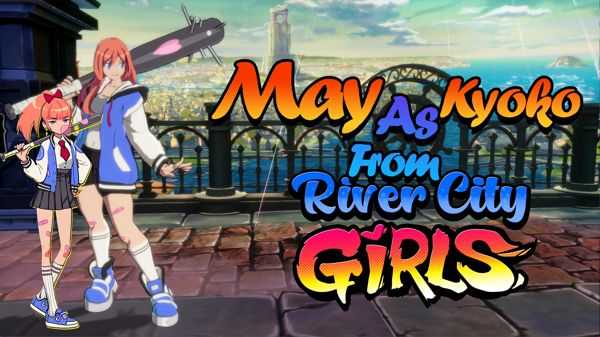 Kyoko May (River City Girls) Mod for GUILTY GEAR -STRIVE- | GGST Mods