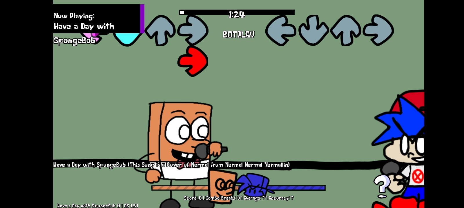 A Friday Night with Spongebob Squarepants Mod for Friday Night Funkin ...