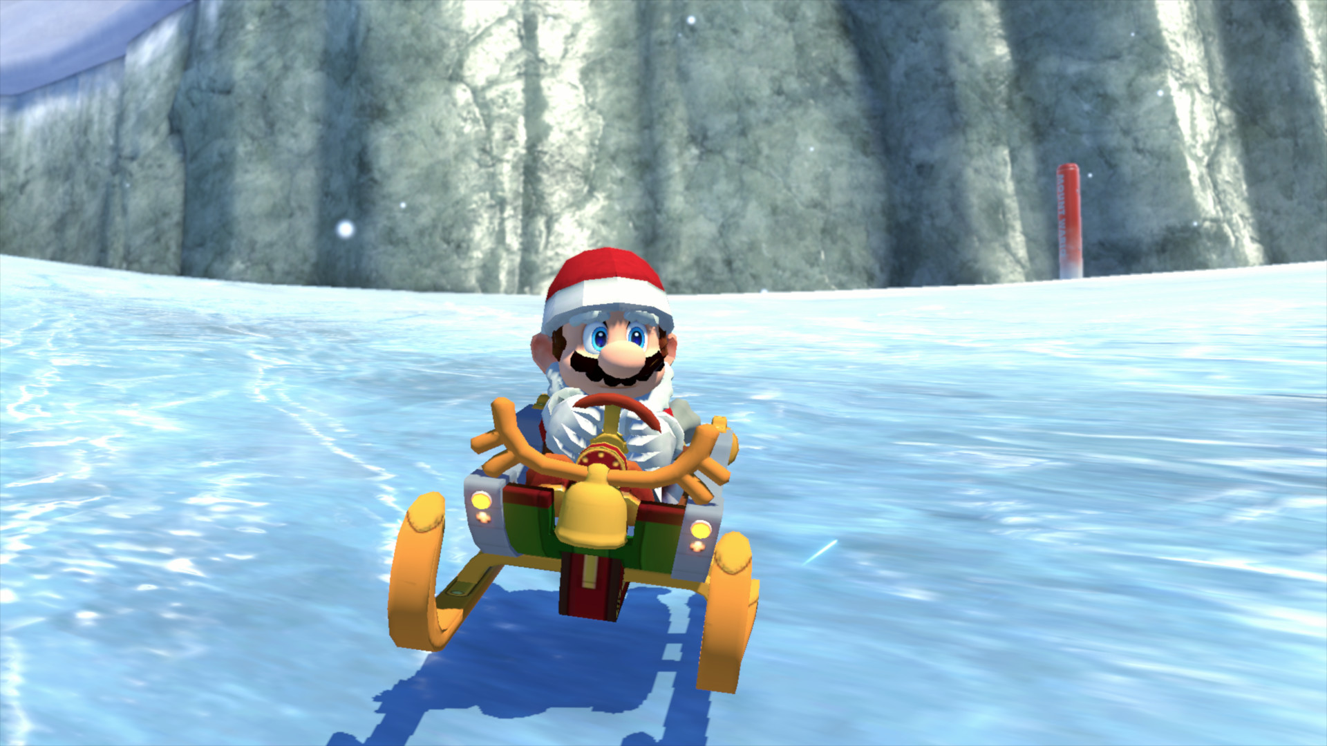 Mario (Santa) w/ Tour Animations Mod for Mario Kart 8 Deluxe | MK8D Mods