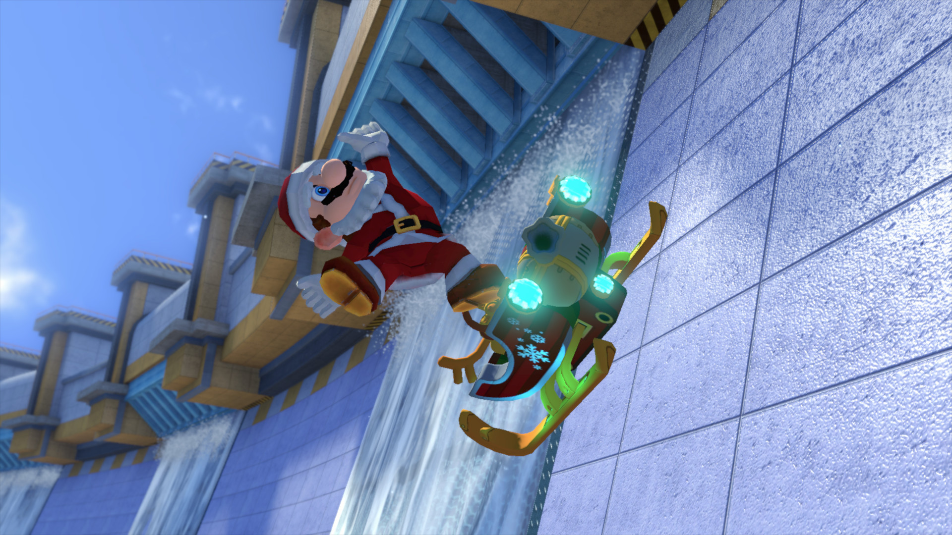 Mario (Santa) w/ Tour Animations Mod for Mario Kart 8 Deluxe | MK8D Mods