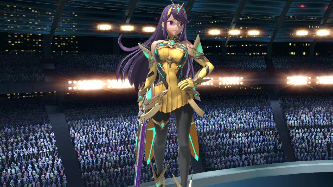 Natsuki and Yuri on Pyra/Mythra [Super Smash Bros. Ultimate] [Mods]