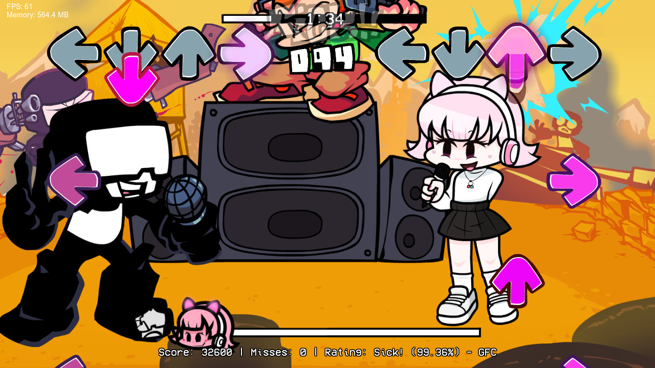 Stephanie | FNF Skin Mod for Friday Night Funkin' | FNF Mods