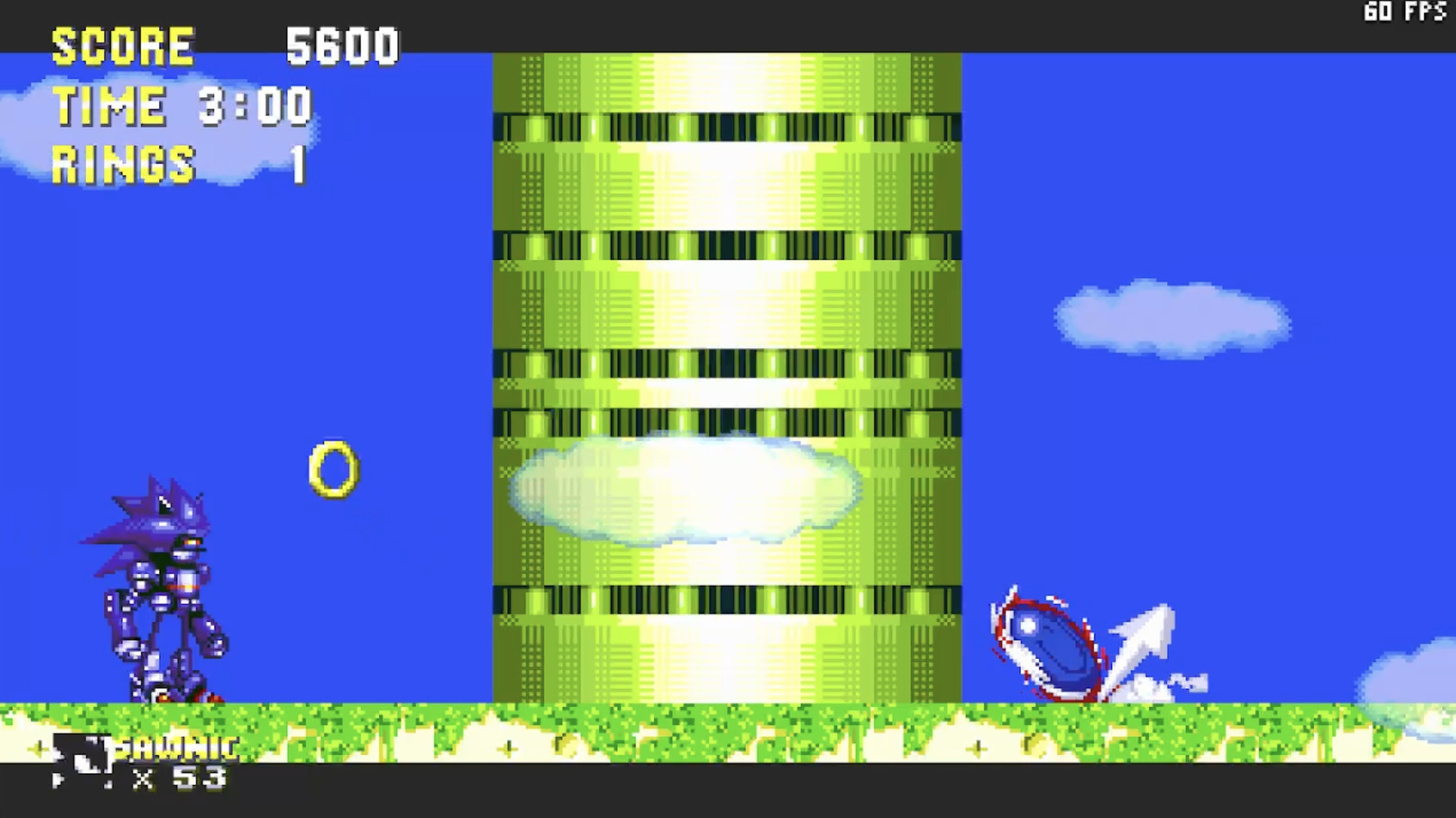 SAWNIC (Official Newtrogic Panic Sonic mod) Mod for Sonic 3 A.I.R ...